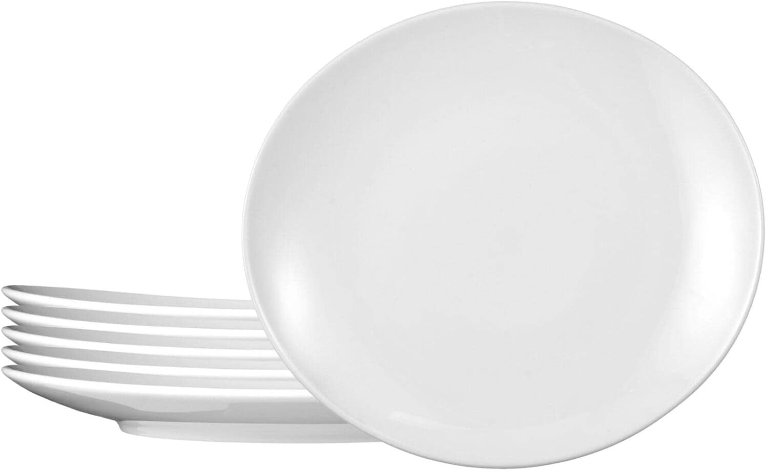 Commercial Dinnerware, Meran Porcelain Flat Coup Plate, Oval Plate ...