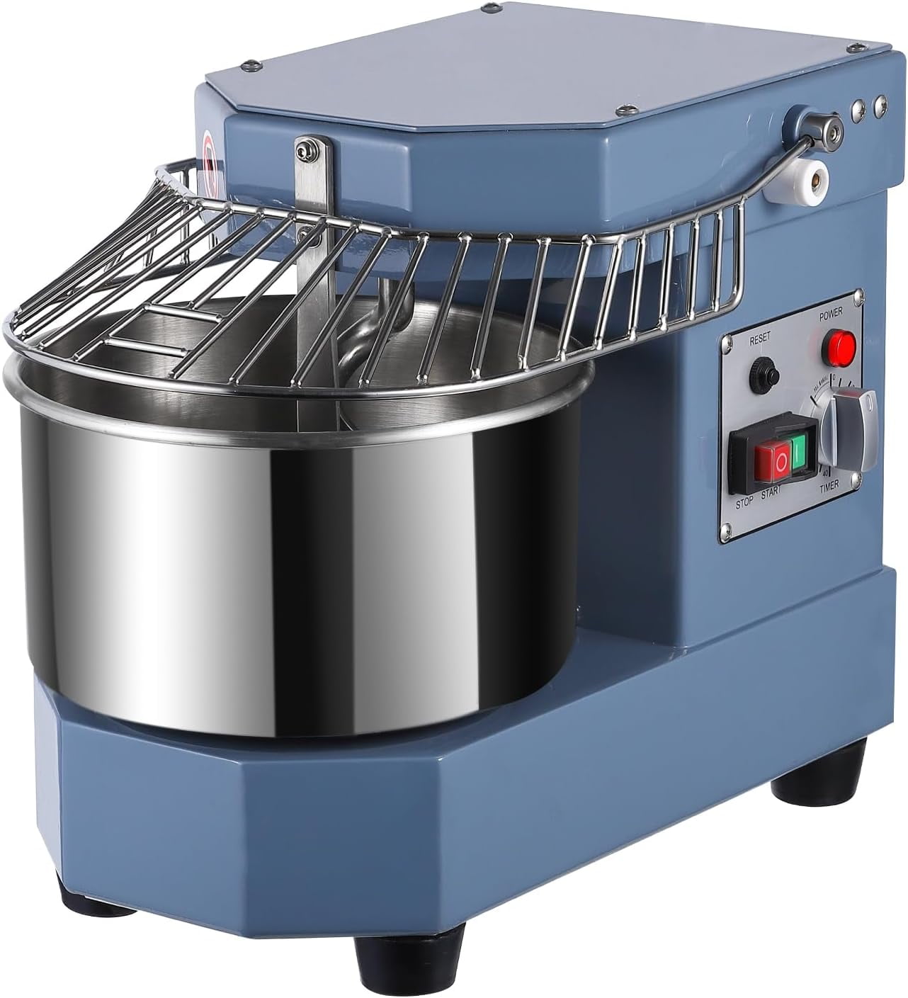 Commercial Dough Mixer 8.5Qt, 450W Dual Rotating Dough Kneading Machine with Food-grade ...