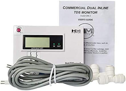 Commercial Dual In-Line TDS Monitor Digital Water Quality Tester TDS ...