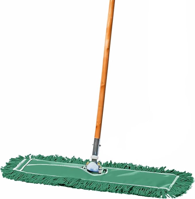 Commercial Dust Mop & Floor Sweeper, 24 in. Dust Mop for Hardwood ...