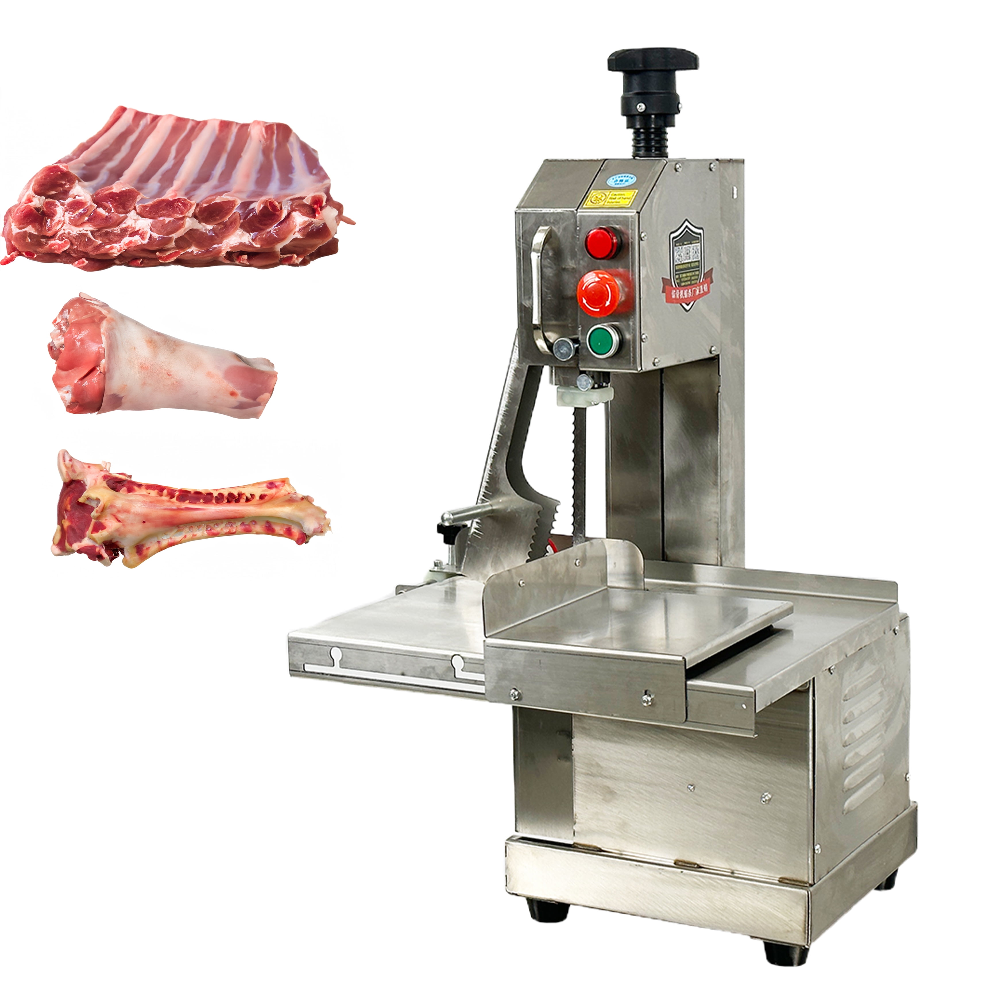 Commercial Electric Bone Saw Machine 850W Frozen Meat Cutting Machine ...