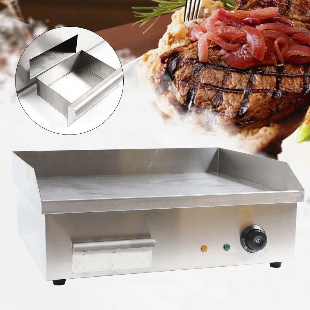 Commercial Electric Countertop Griddle Restaurant Kitchen Flat Top ...