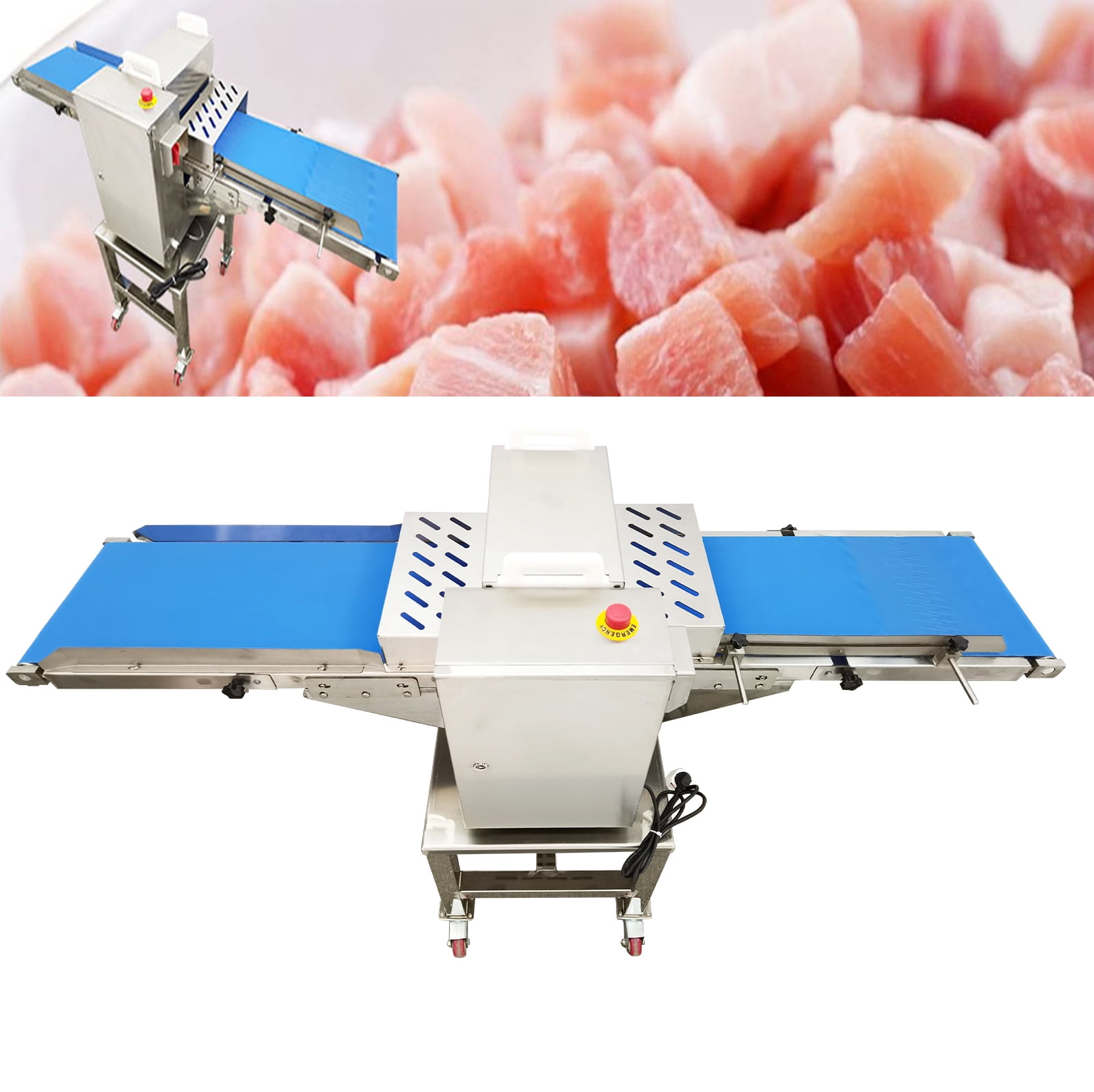 Commercial Electric Meat Cutter Slightly Frozen Fresh Pork Beef Poultry ...