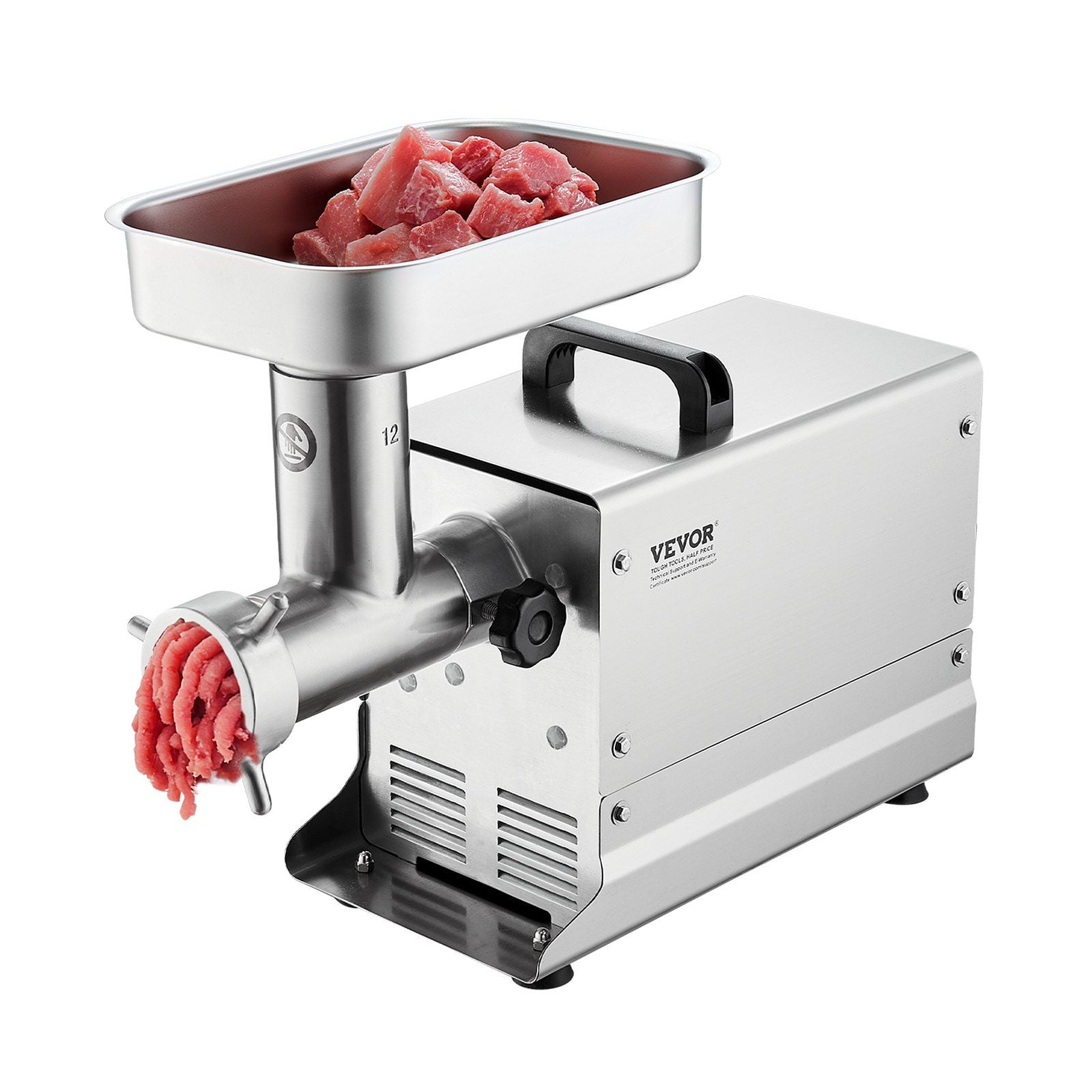 Commercial Electric Meat Grinder 5 Lbs/Min Sausage Stuffer Maker ...