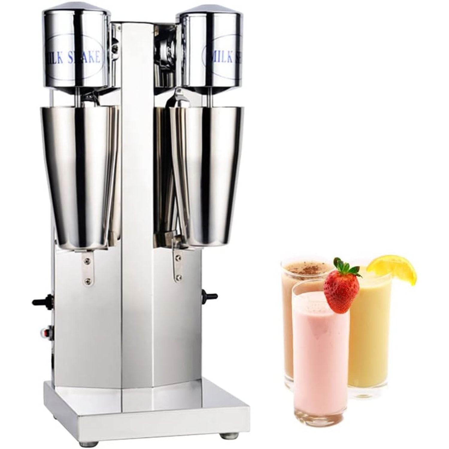 Commercial Electric Milkshake Maker, Stainless Steel Milk Shake Machine ...