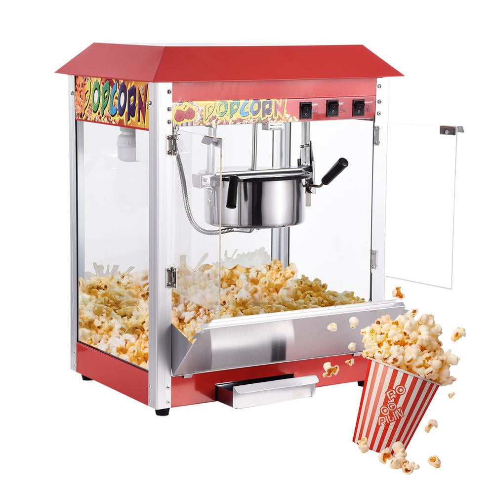 TOHU Commercial Electric Popcorn Maker - Automatic Corn Popper for ...