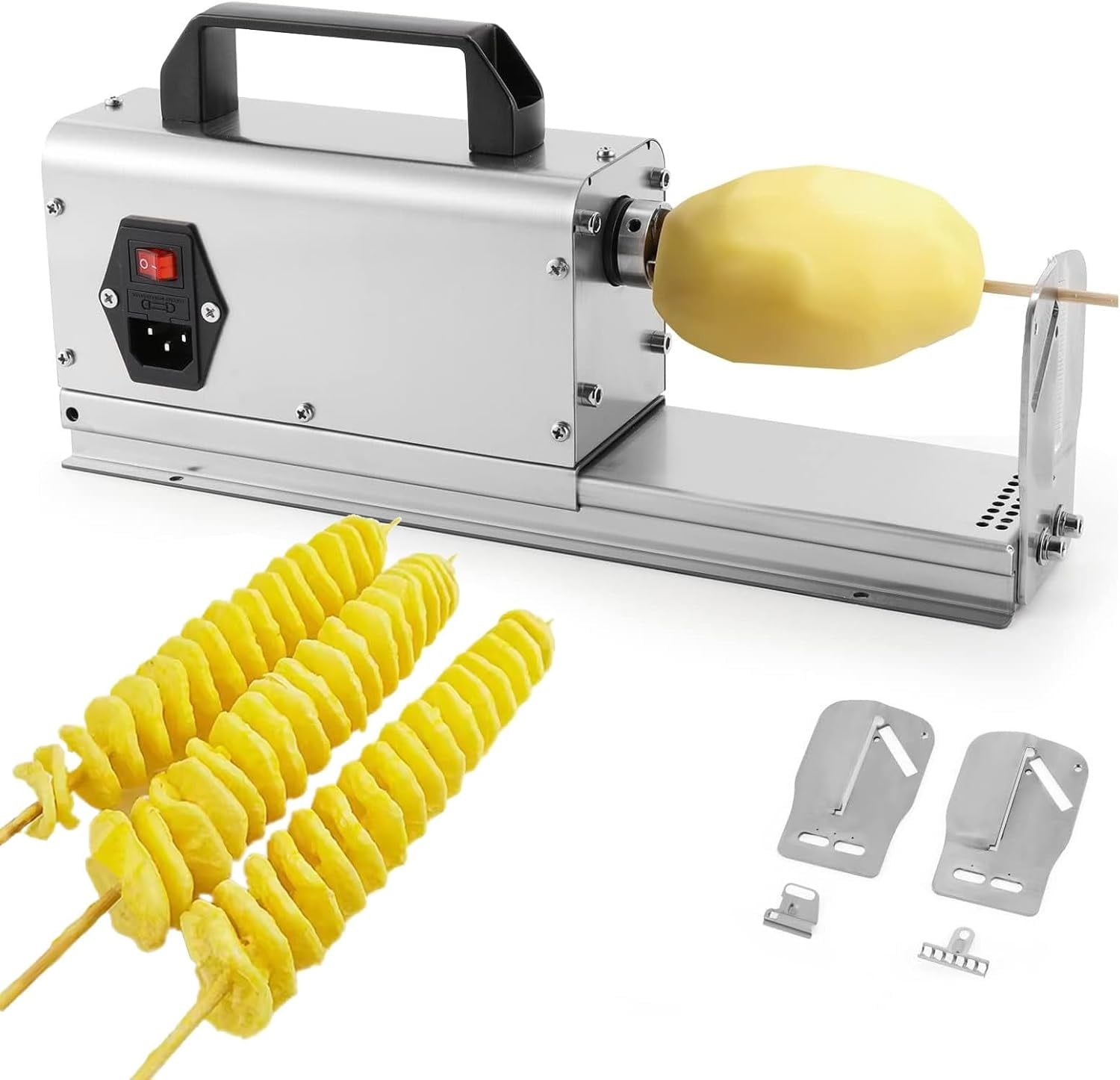 Commercial Electric Tornado Potato Spiral Cutter, Professional ...