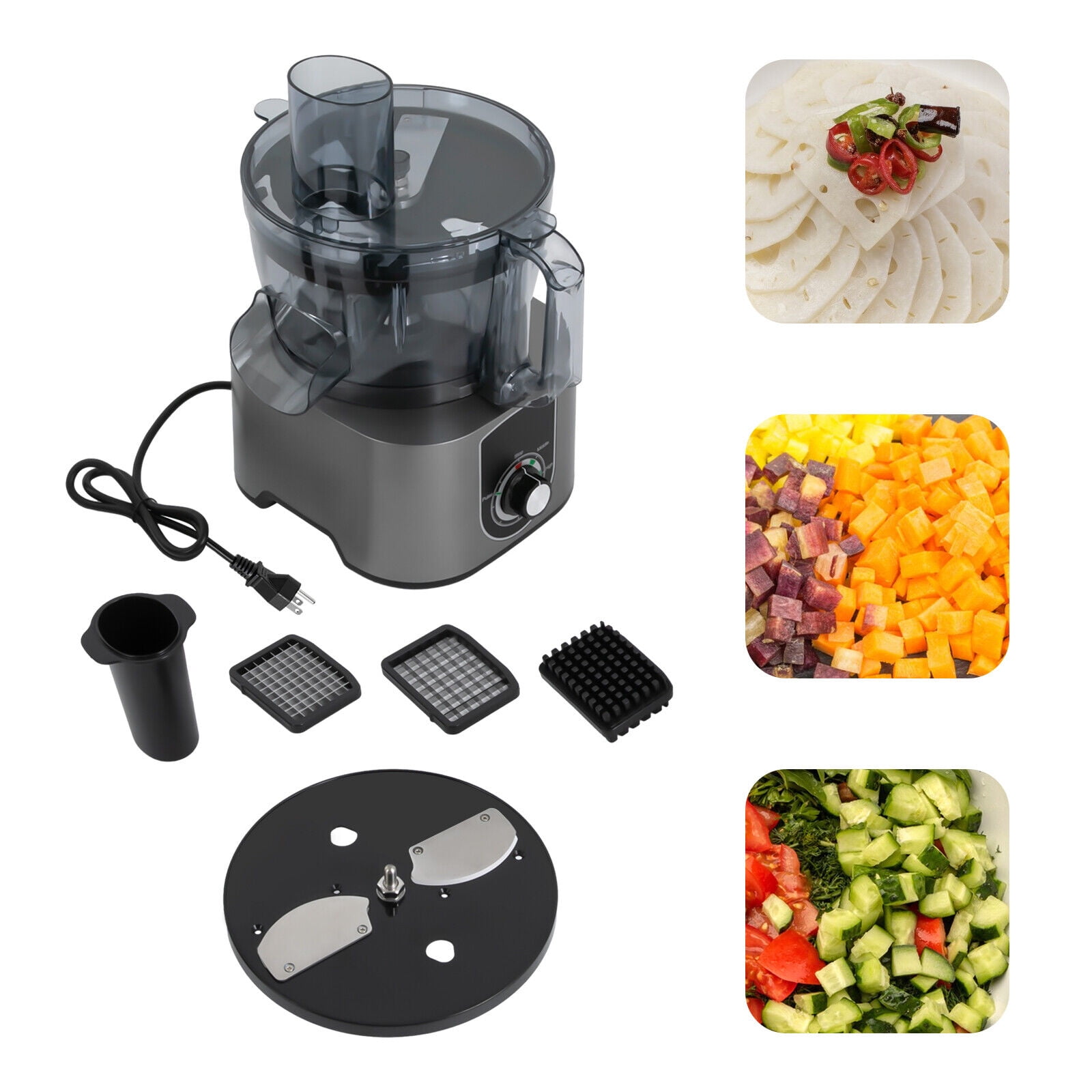 Commercial Electric Vegetable Dicer Electric Fruit Dicing Machine with ...