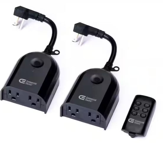Commercial Electric Wireless Indoor/Outdoor Remote Control with 2 ...
