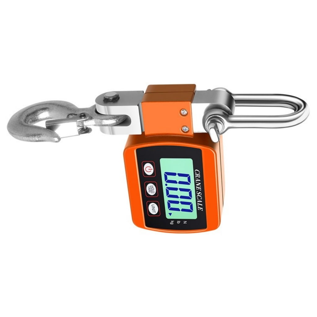 Commercial Electronic Hanging Scale 500kg Capacity Waterproof LCD ...