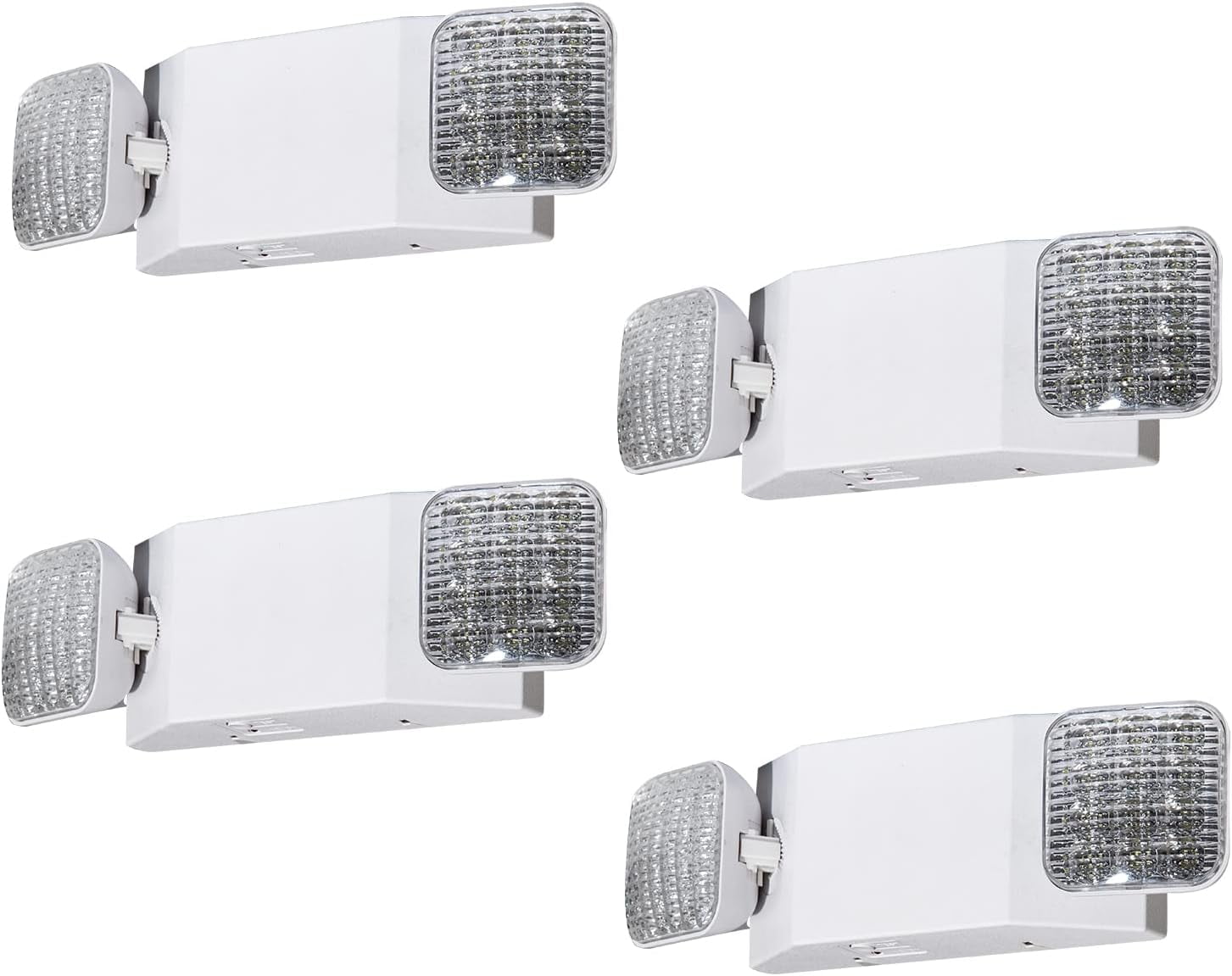 Commercial Emergency Lighting Fixtures with Battery Backup, Two ...