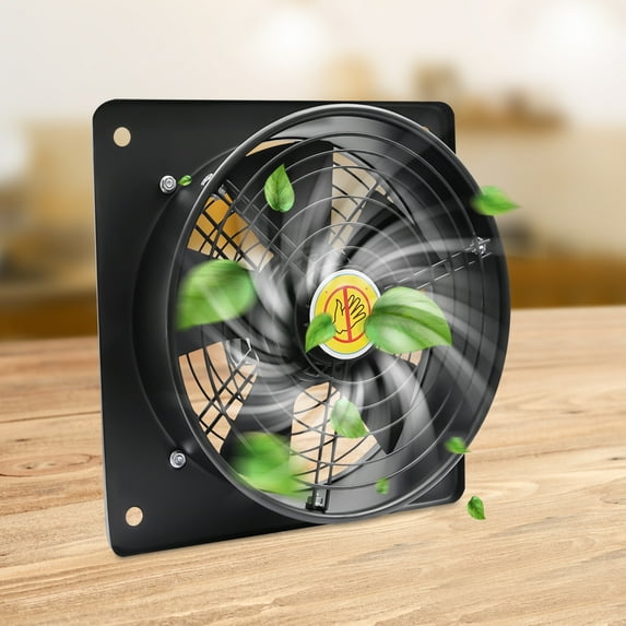 Commercial Extractor Fan 250mm Stylish Kitchen Ventilator Duct Air Vent ...