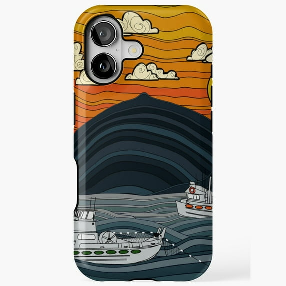 Commercial Fishing Ocean Angler Lifestyle Inspired Tough Phone Case 11 ...