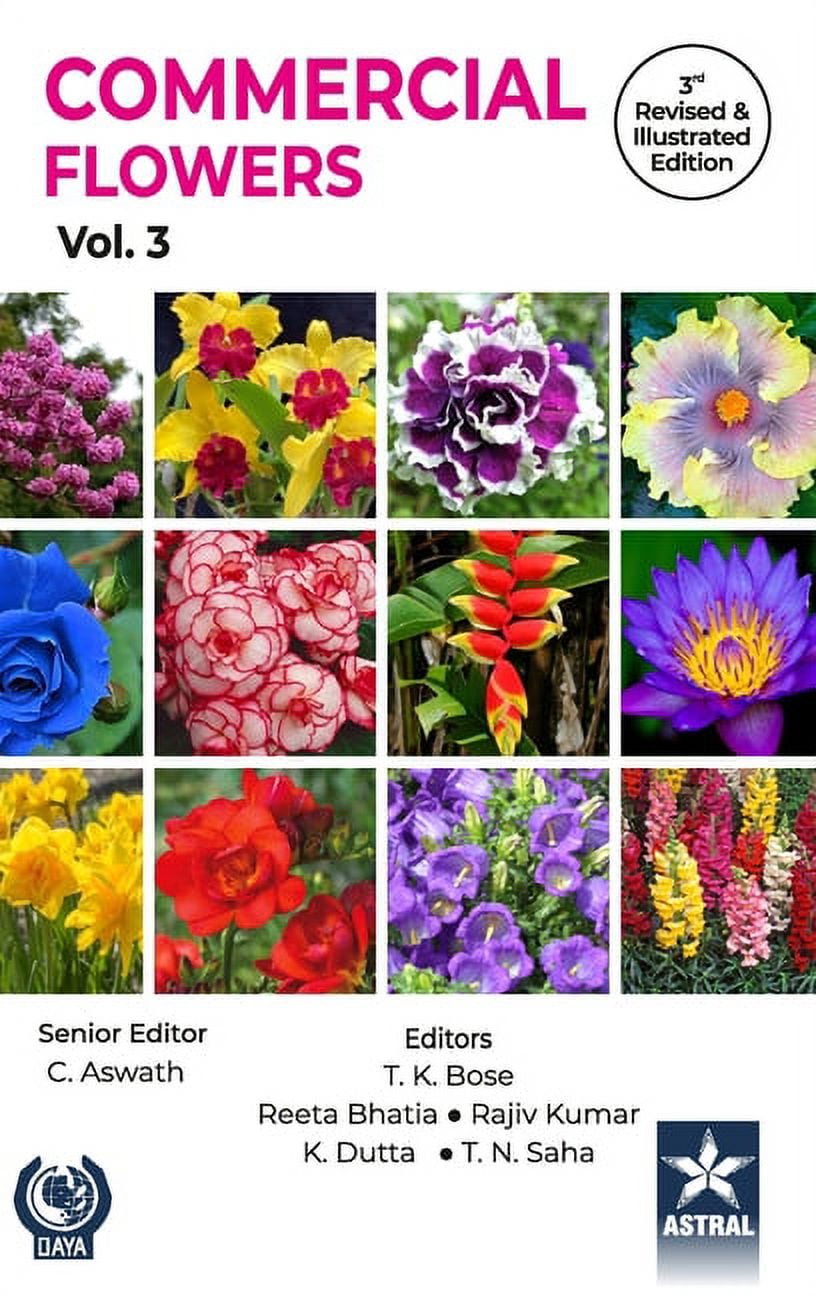 Commercial Flowers Vol 3 3rd Revised and Illustrated edn (Hardcover ...