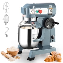 VEVOR Commercial Food Mixer, 20Qt Commercial Mixer with Timing Function ...