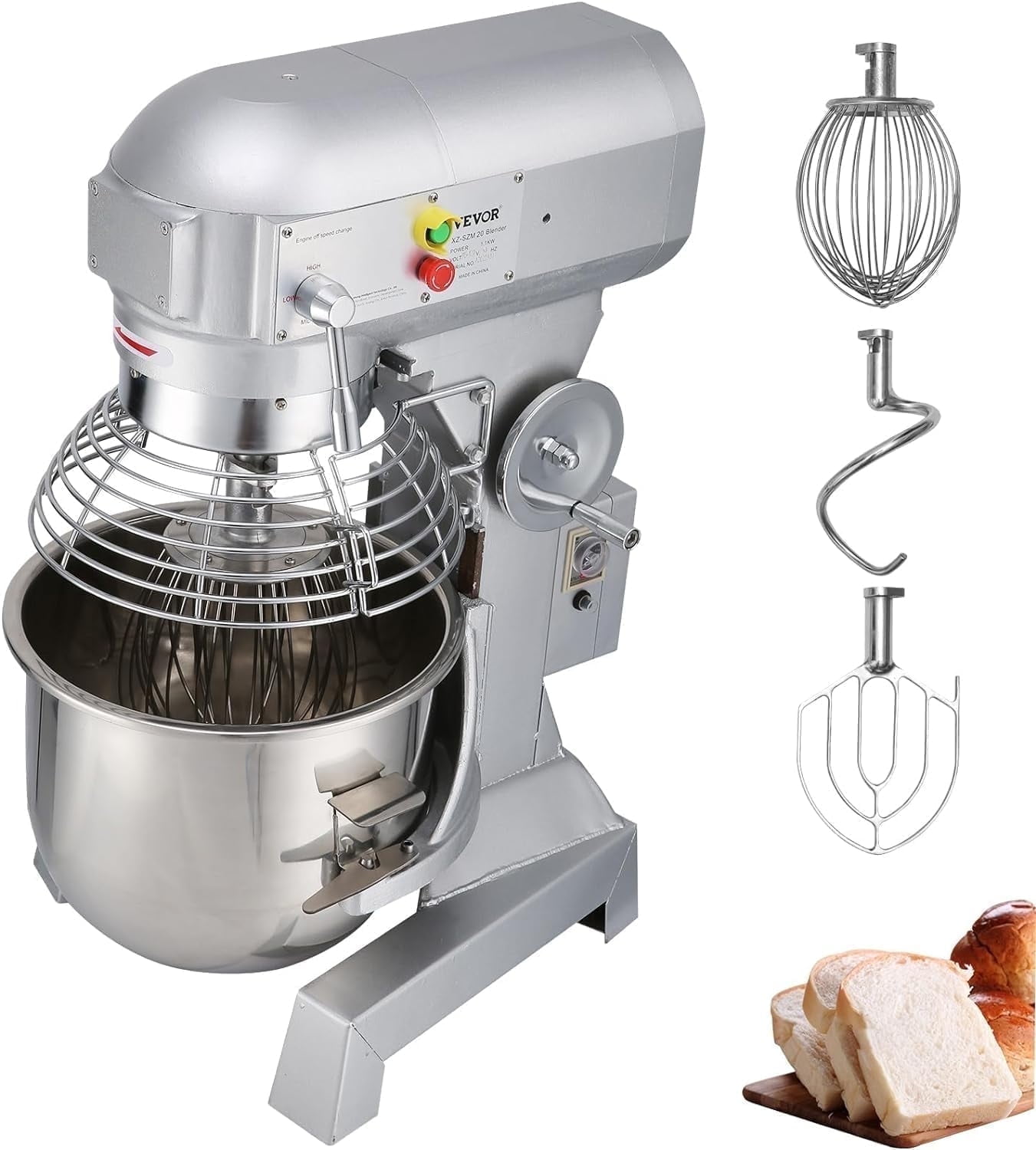 Commercial Food Mixer with Timing Function， Commercial Mixer 500W ...