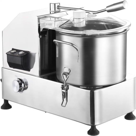 Commercial Food Processor, 1800w Stainless Steel Food Processors, Heavy ...
