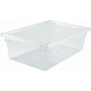 ORBIS Large Stackable Storage Bins with Handles, Stakpak Plastic Long ...