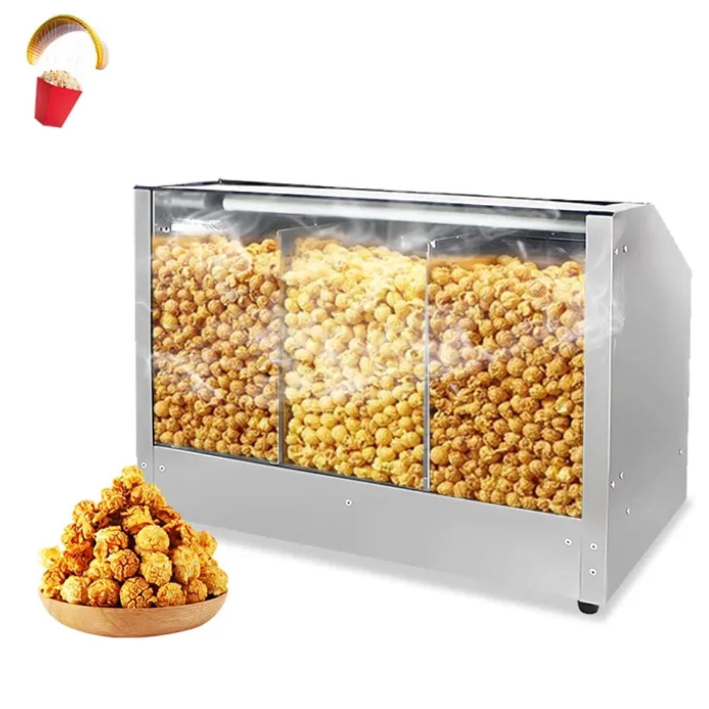 Commercial Food Insulated Display Cabinet Popcorn Potato Chips Corn ...