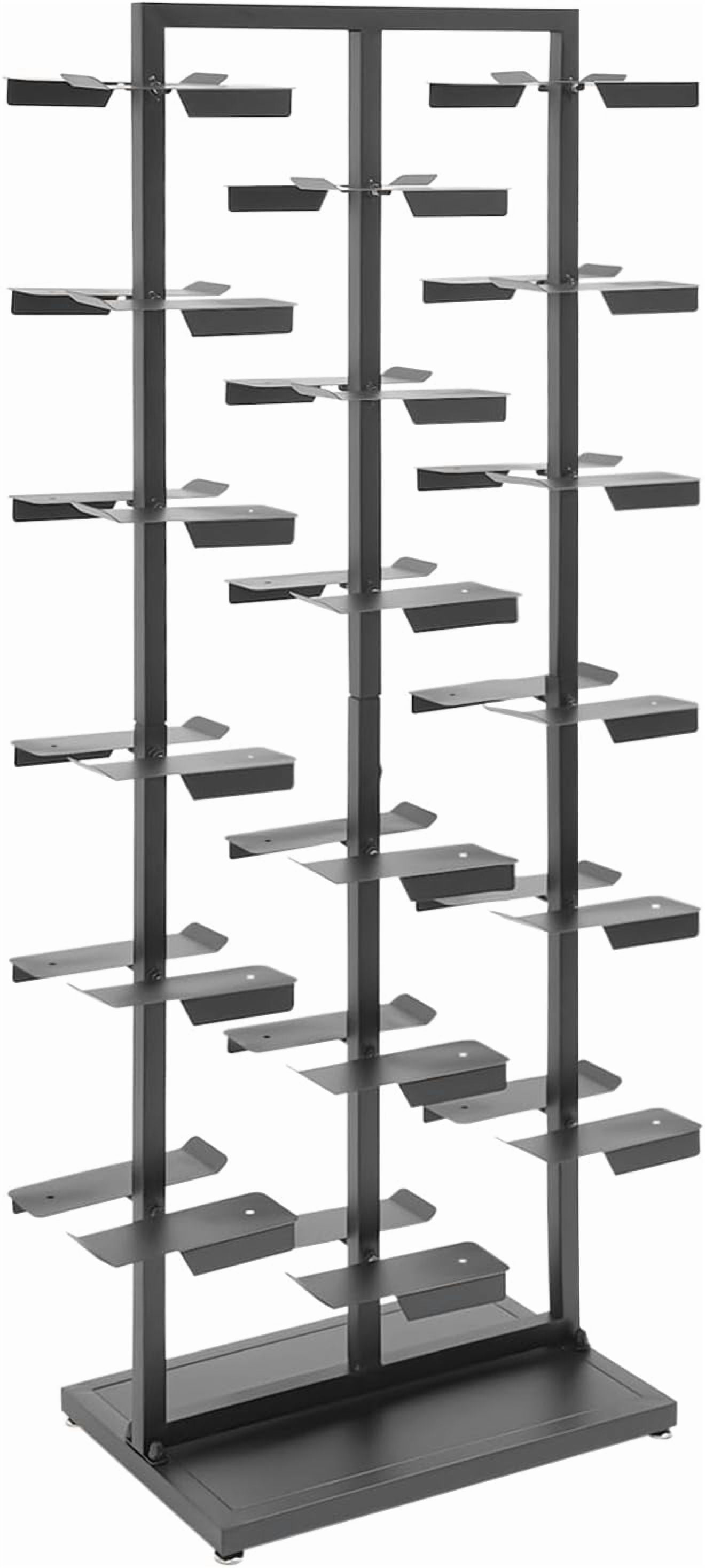 Commercial Freestanding Shoe Rack Organizer Display Shelf, Large ...