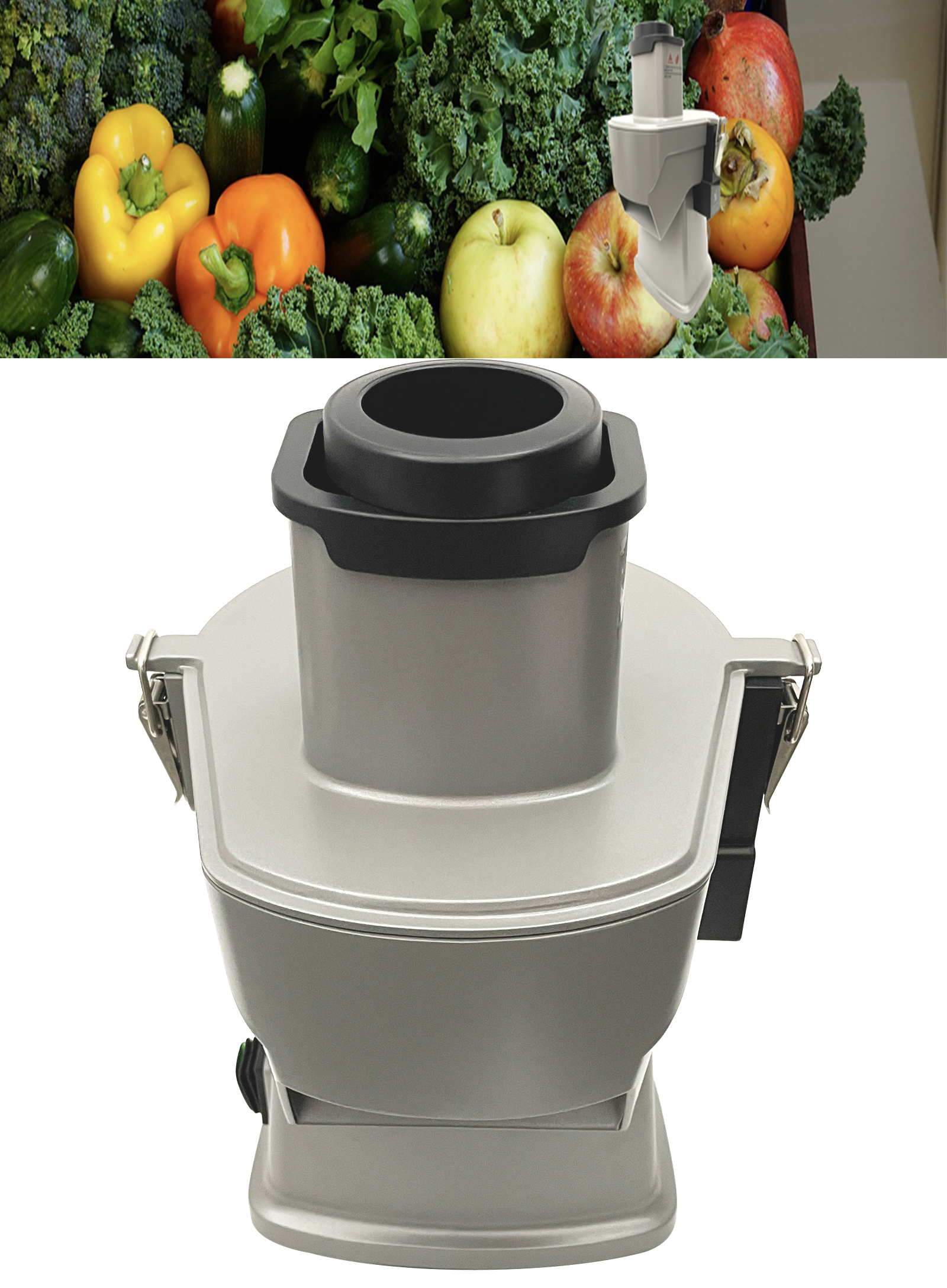 Commercial Fruit and Vegetable Cutting Machine Slicer Dicer Shredder ...