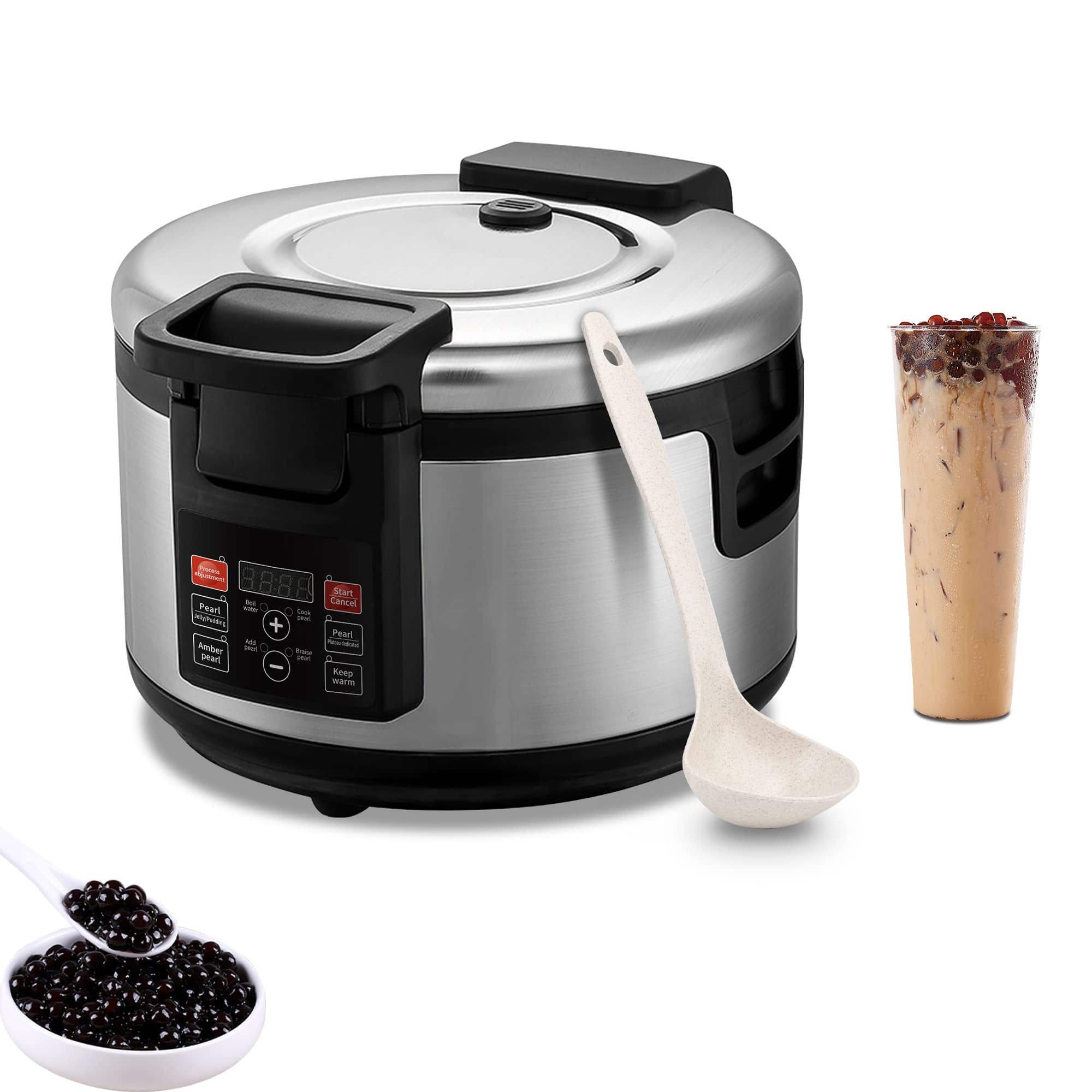 Commercial Fully Automatic Pearl Pot,Electric Pearl Tapioca Cooker ...