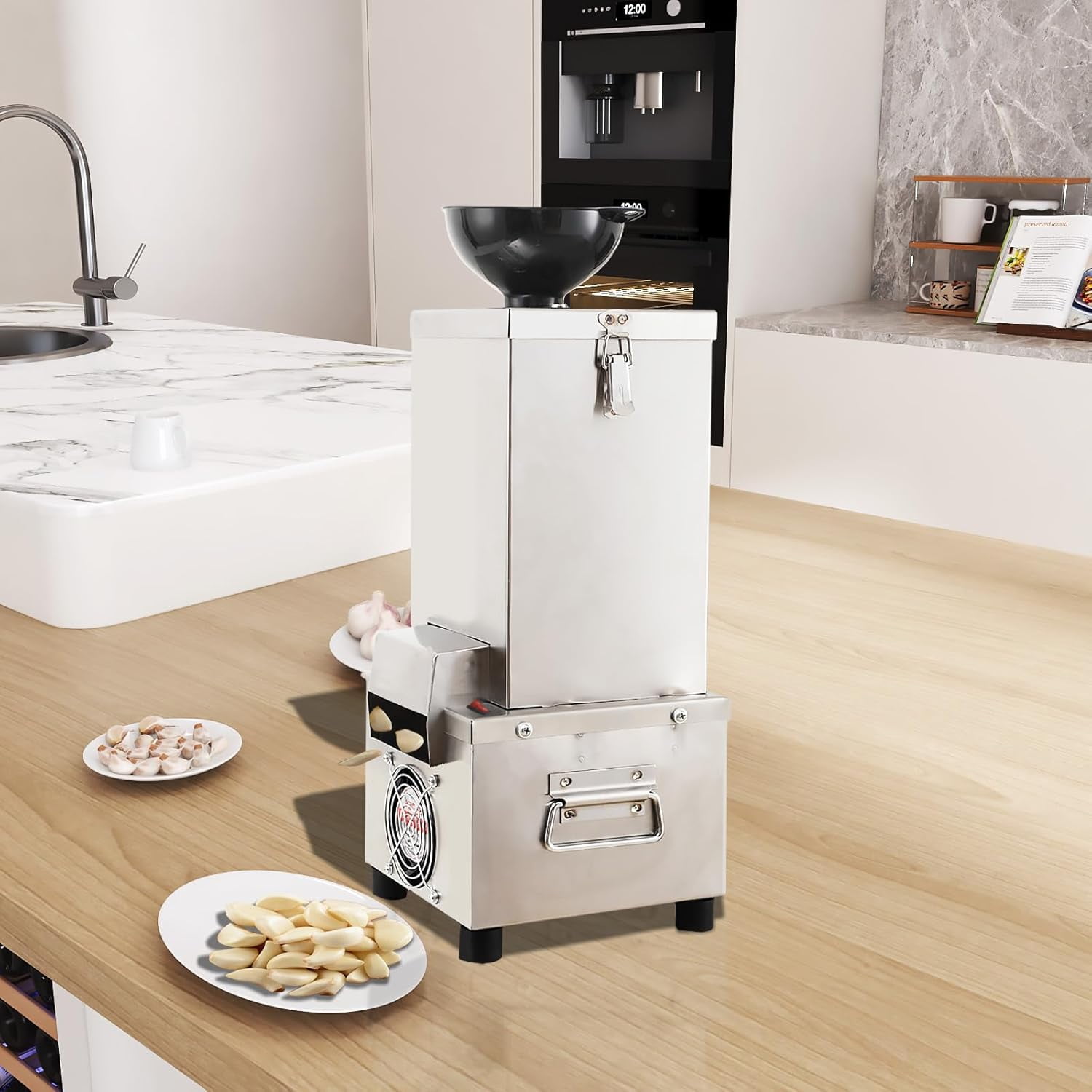 Commercial Garlic Peeler Machine 44Pound/H Automatic Electric Garlic ...