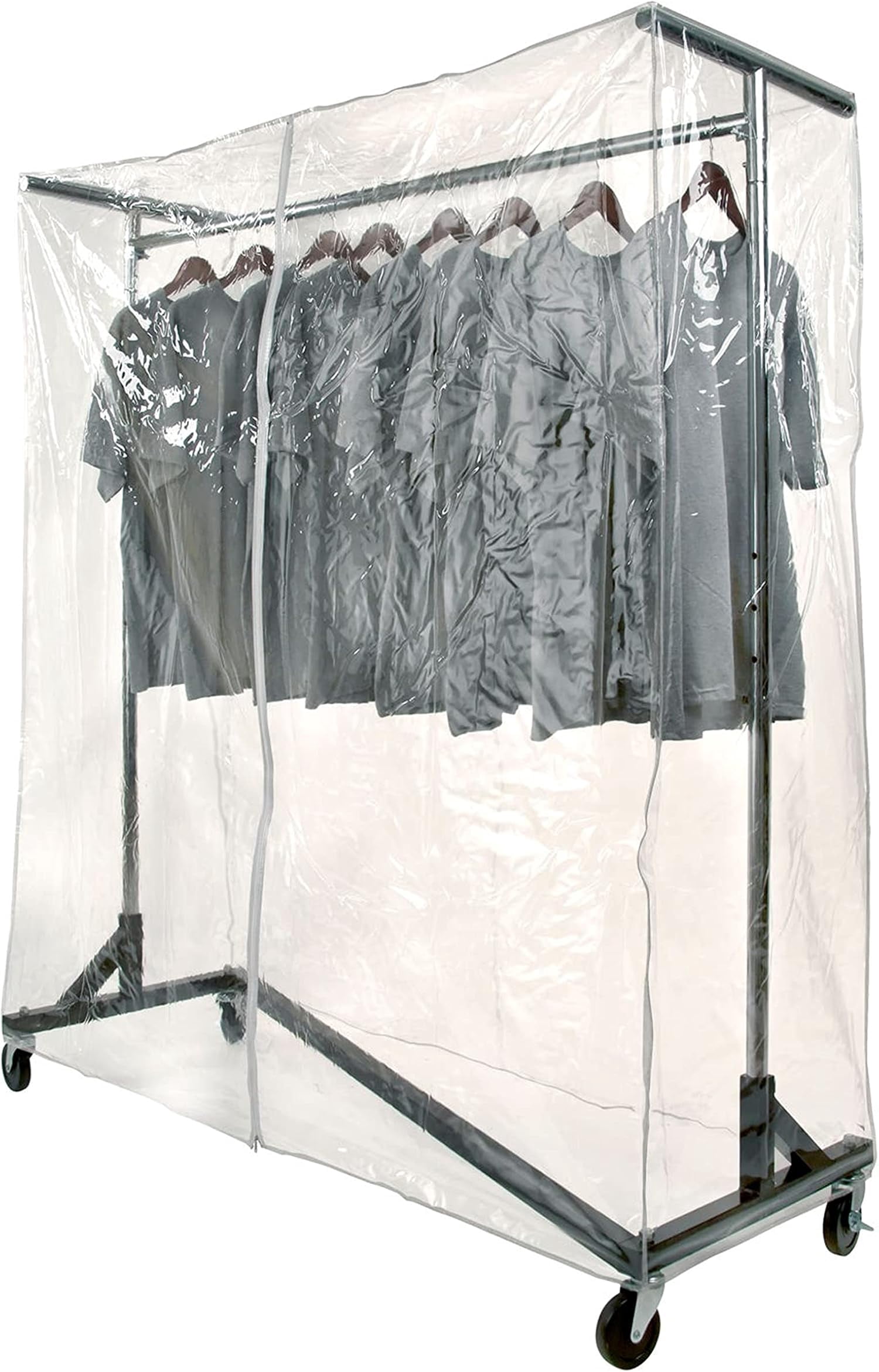 Commercial Garment Rack - Rolling Clothes Rack, Heavy Duty (Z Rack with ...