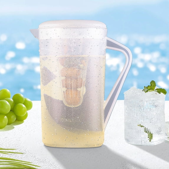 Commercial Grade 2.5l Plastic Pitcher, Sleek Modern Style, Keeps ...