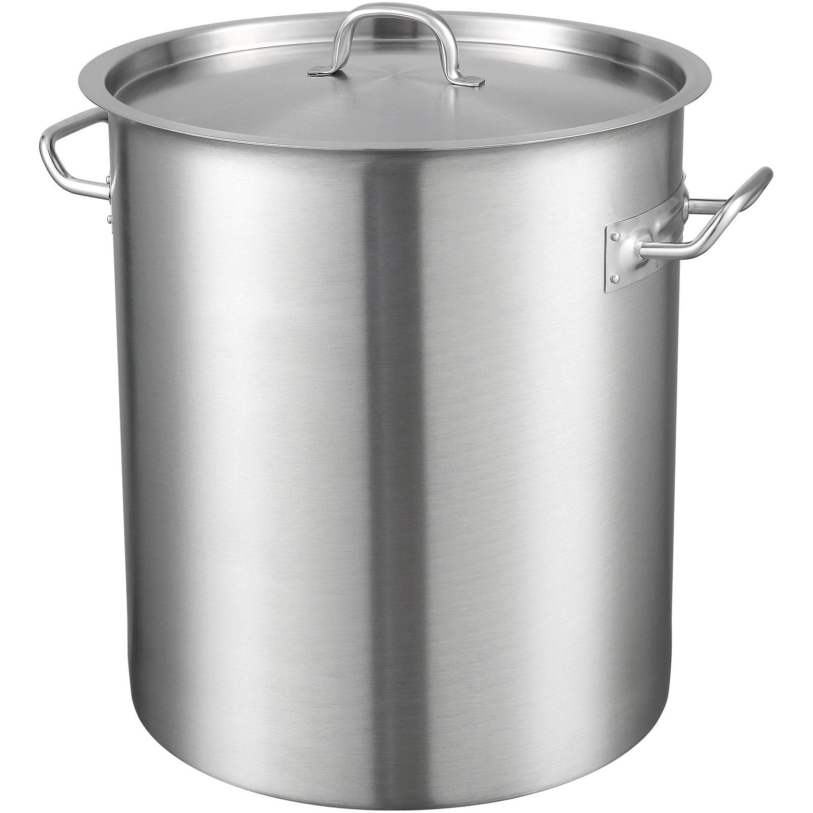 Commercial Grade 42 Quart Stainless Steel Stock Pot with Lid, Heavy ...