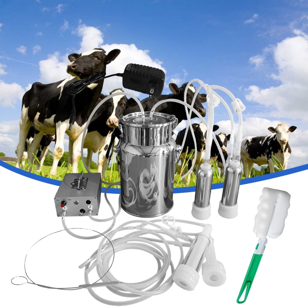 Commercial-Grade 7L Goat Milker, Rechargeable Battery & Ergonomic ...