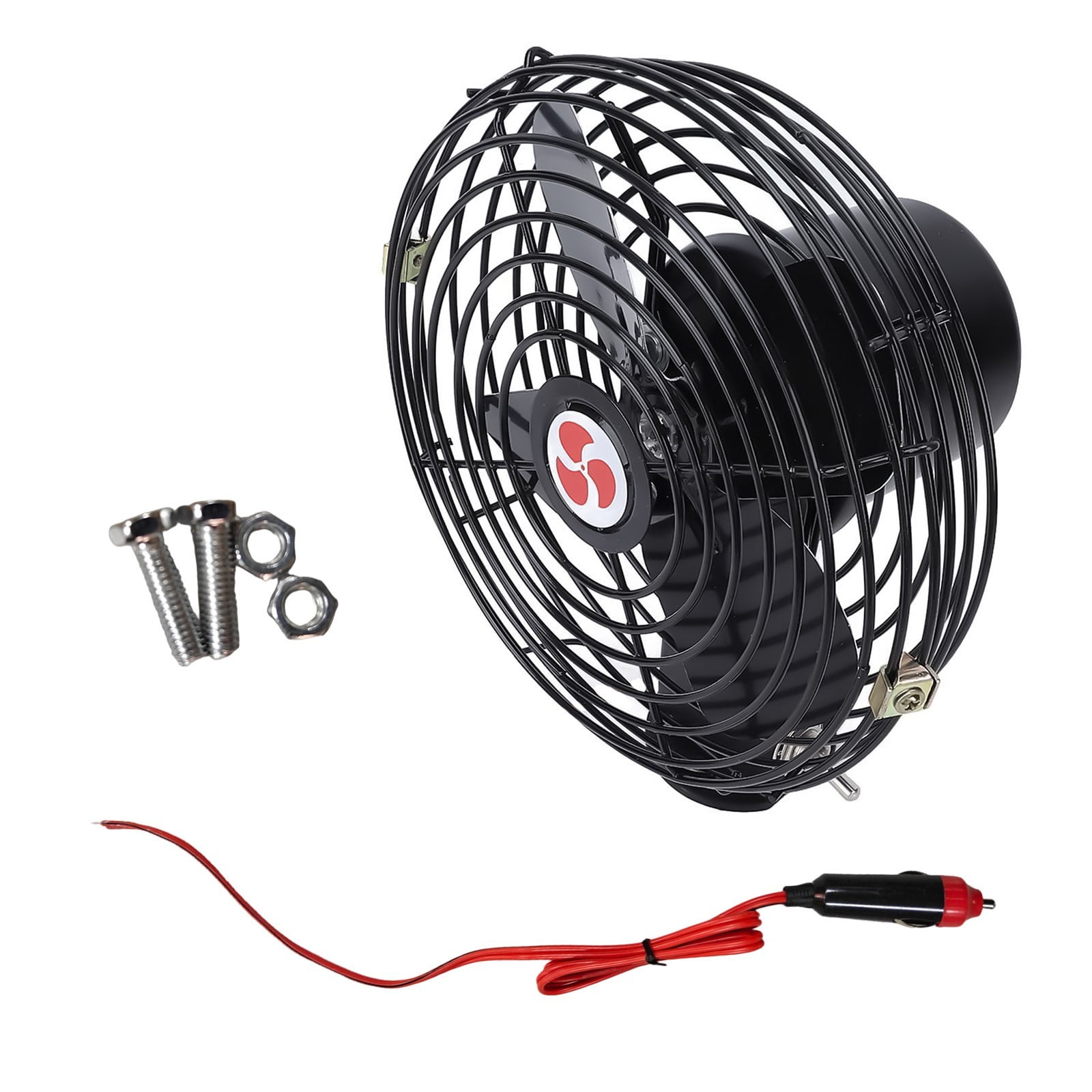 Commercial Grade 8 Inch Vehicle Fan 12V 24V Cooling Systems With ...