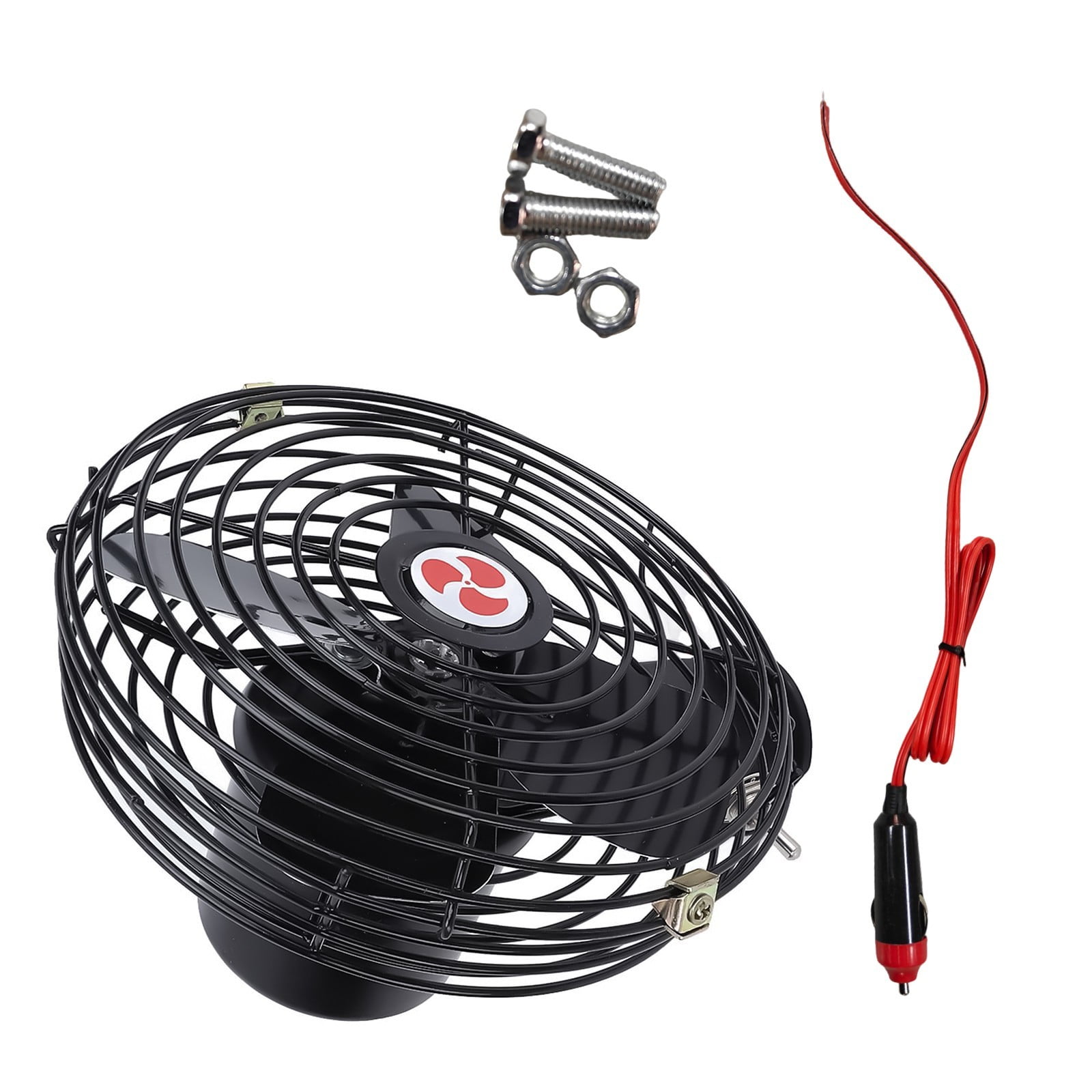 Commercial Grade 8 Inch Vehicle Fan 12V 24V Cooling Systems With ...