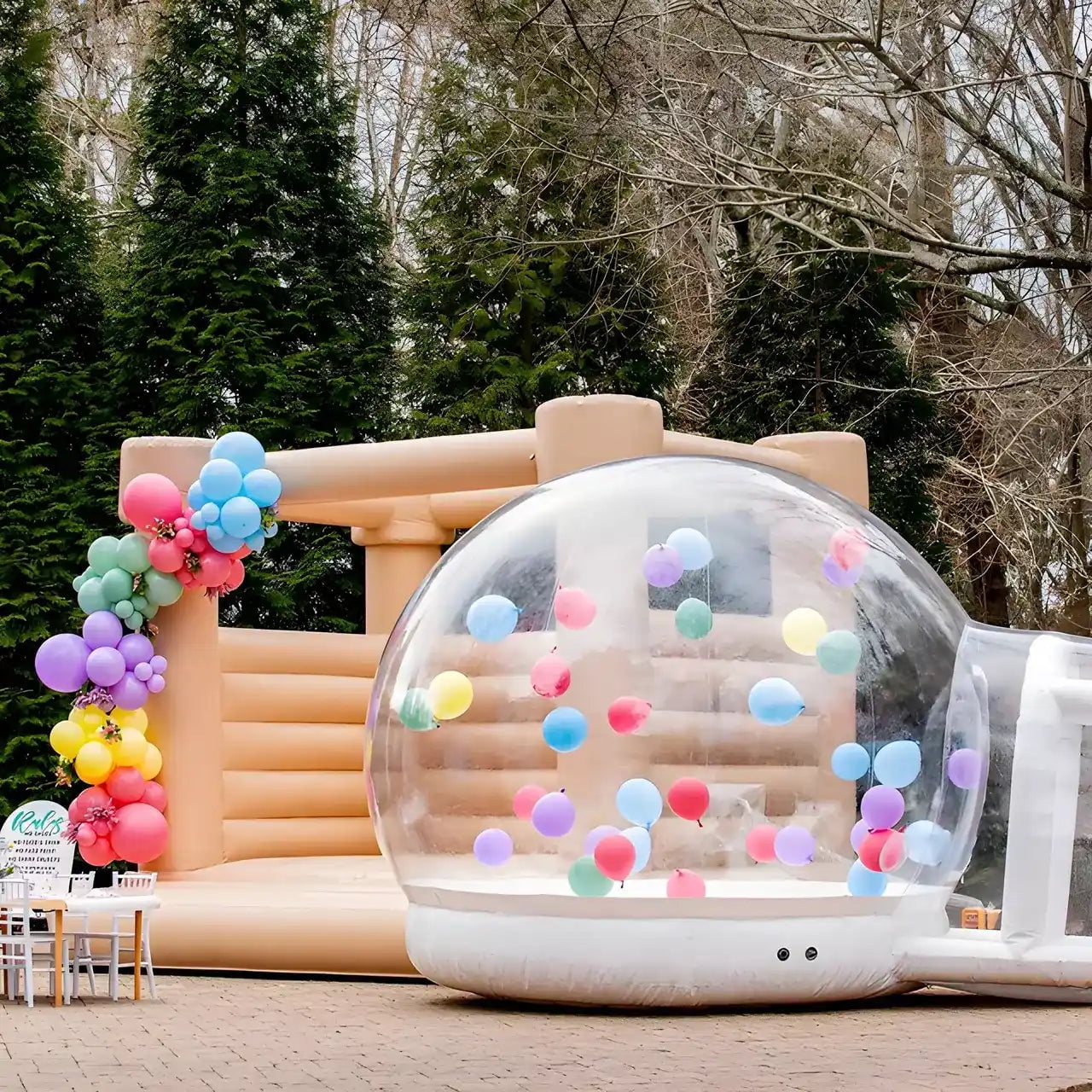 Commercial Grade Bubble House Bounce Castle Kids Jumping Base 10ft-3m ...