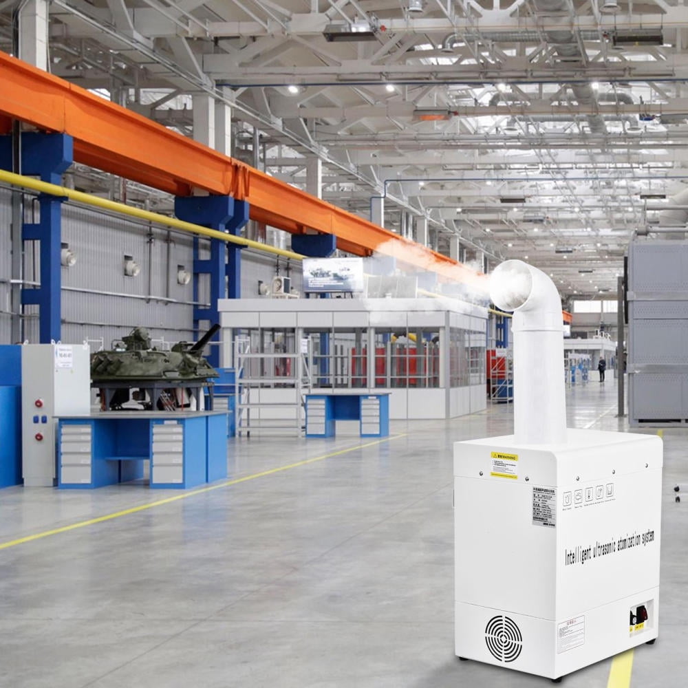 Commercial-Grade Cool Mist Humidifier, Auto-Fill 12kg/h Capacity for ...