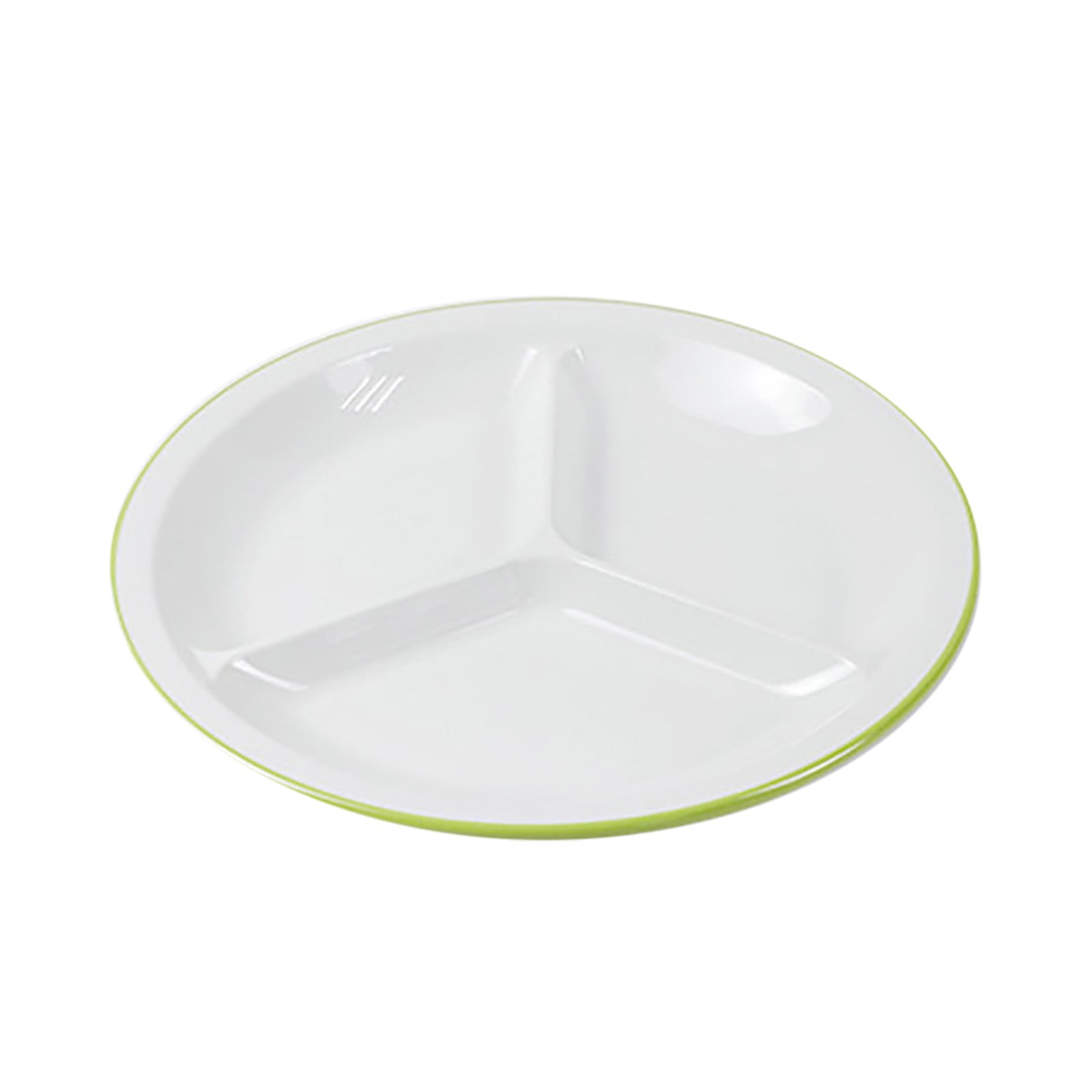 Commercial Grade Heat Fast Food Trays Imitation Porcelain Compartment ...