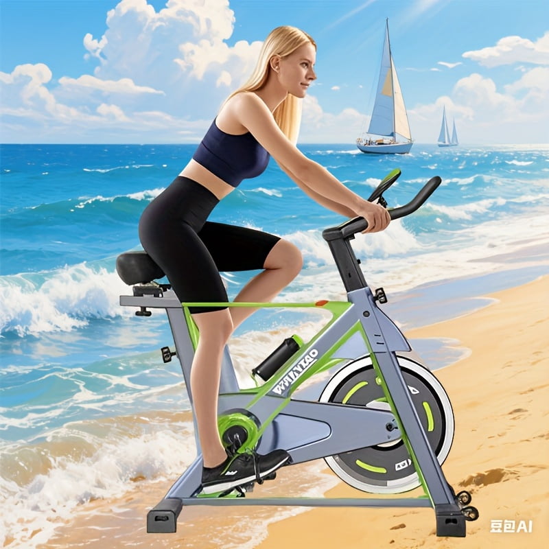 Commercial-Grade Indoor Bike - 300LB Capacity, Adjustable Magnetic ...