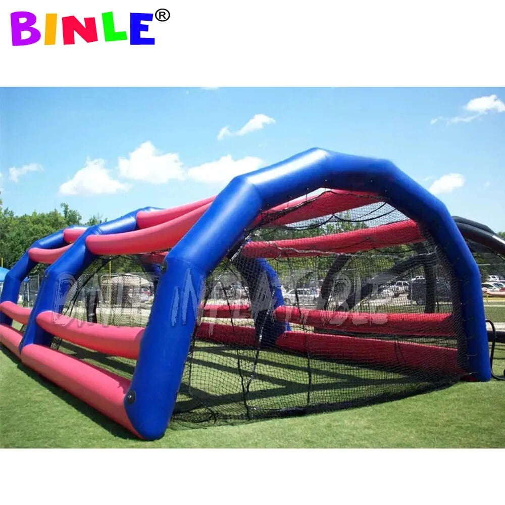 Commercial Grade Inflatable baseball pitch speed batting cage filed For ...