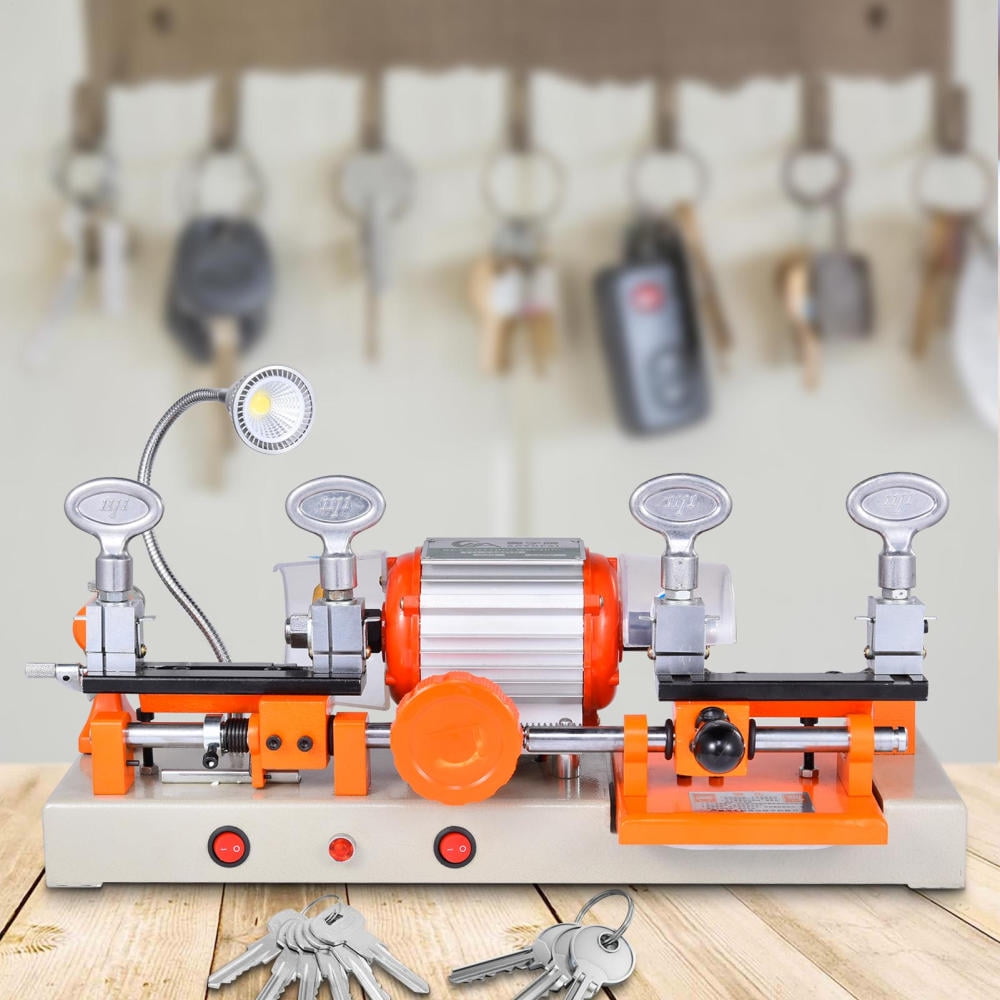 Commercial-Grade Key Duplicating Machine 110V - Vertical Design for Precise Home/Car Key Copying ...