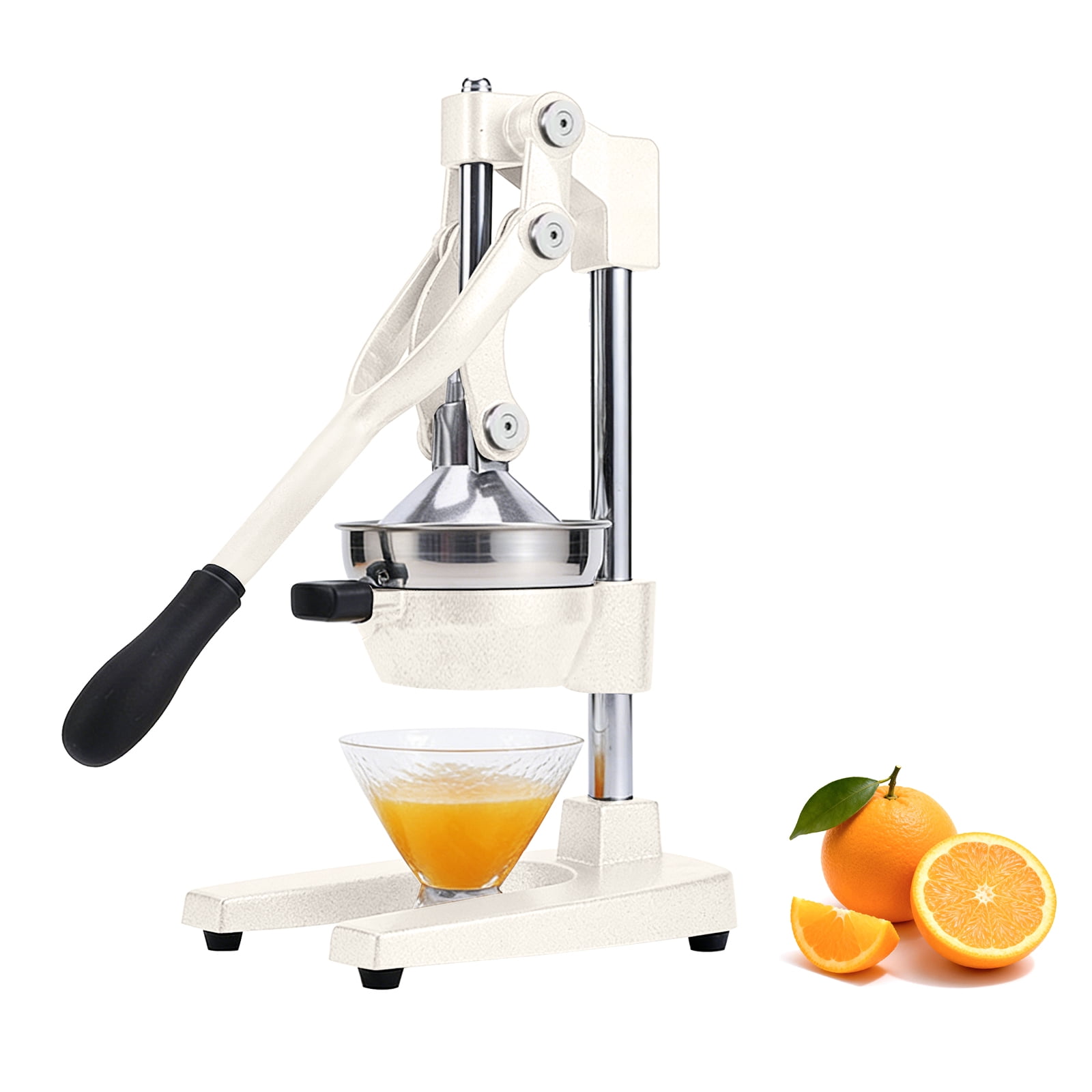 Commercial Grade Manual Citrus Juicer, Stainless Steel, Cast Iron for ...