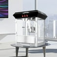 Commercial Grade Popcorn Machine, 12oz Stainless Steel Popper with 850W ...