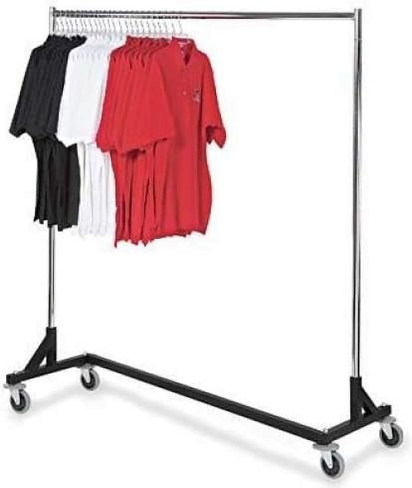 Commercial Grade Rolling Z Rack with Nesting Black Base - Walmart.com