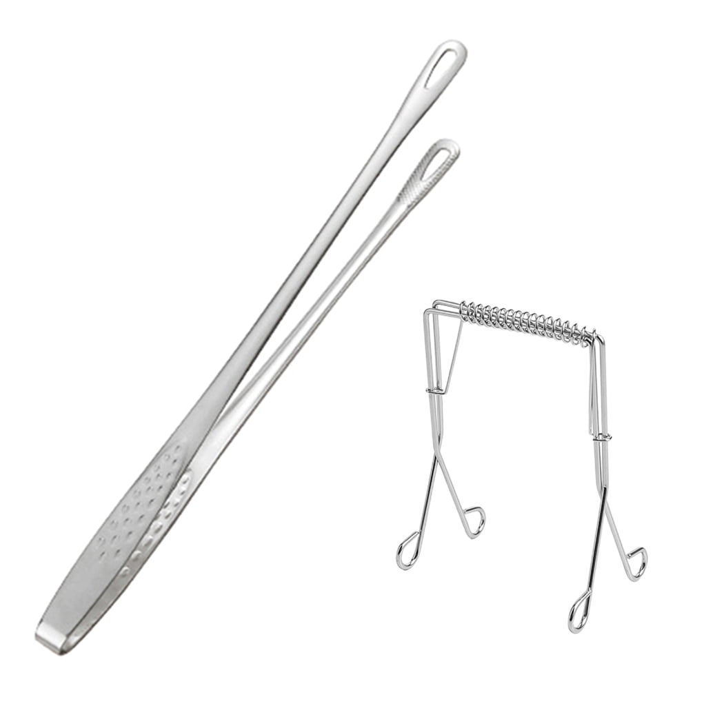Commercial Grade Rustless Cooking Clamps Highlighting Ergonomic Spring ...