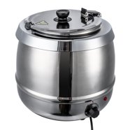 BENTISM Commercial Soup Warmer Soup Station with 4*7.4Qt Pot Soup ...