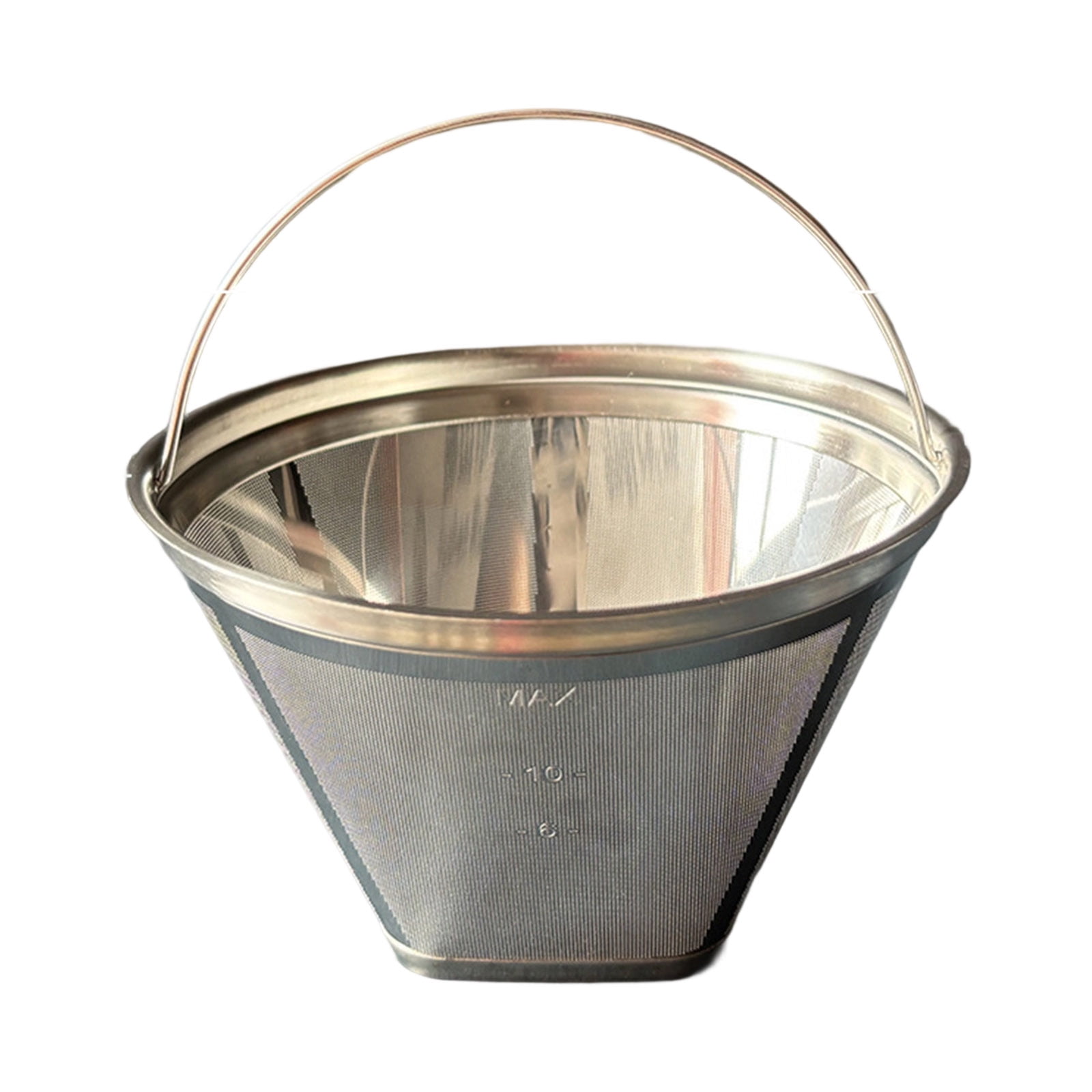 Commercial Grade Stainless Steel Coffee Filter Cone Fine Meshes For ...