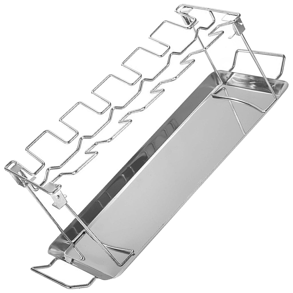 Commercial Grade Stainless Steel Ribs Roaster Tool for Outdoor Cooking ...