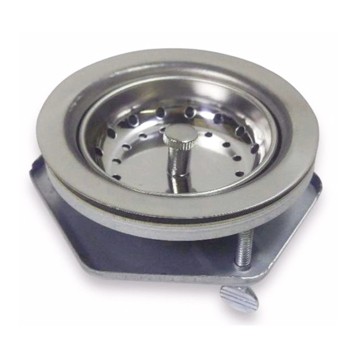 Commercial Grade Stainless Steel Sink Strainer With Easy Install Screws ...