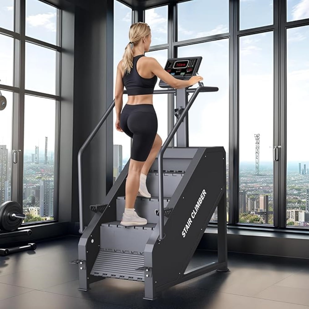 Commercial Grade Stair Stepper Machine with 15 Resistance Levels, 660 ...