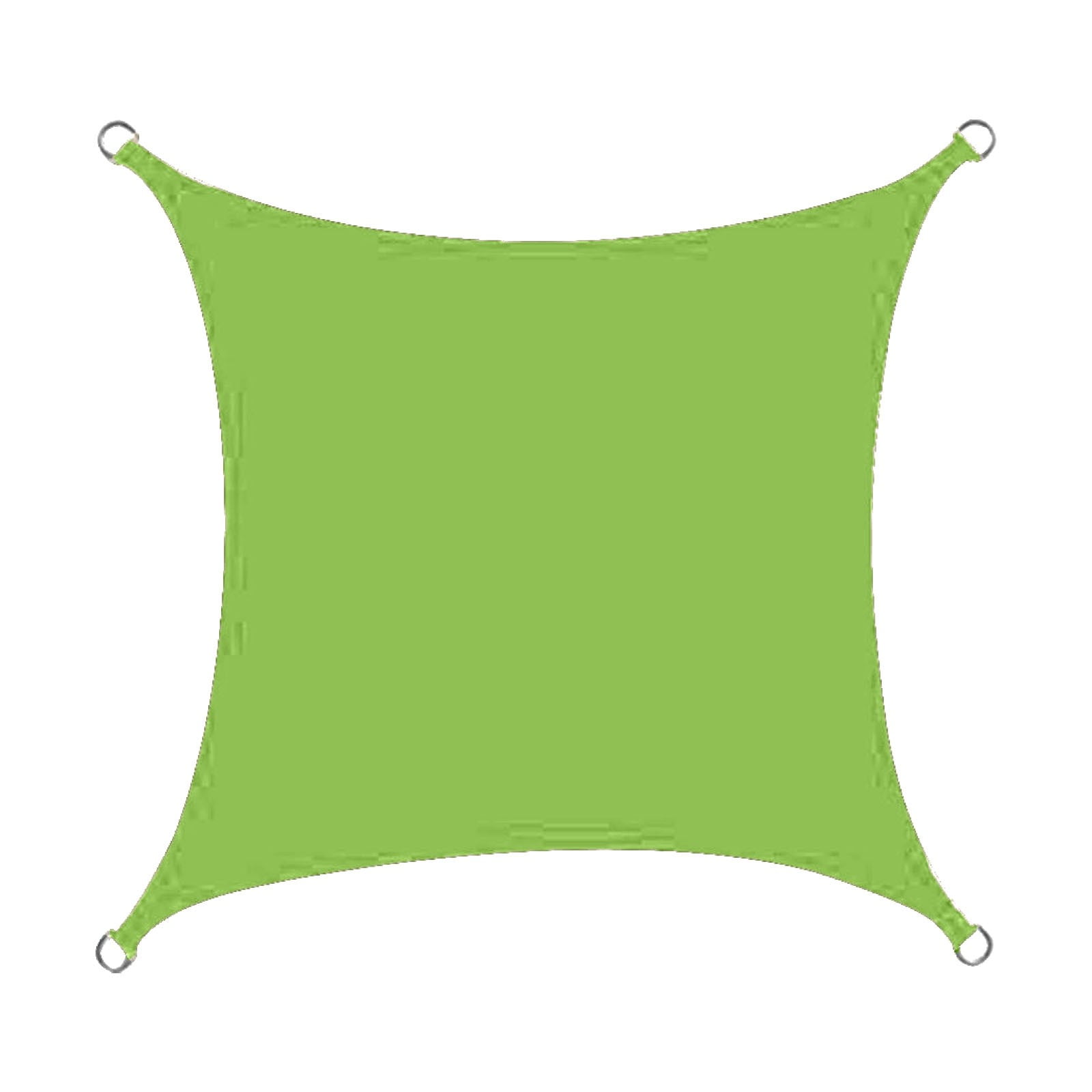 Commercial Grade Sun Shade Sail-Rectangle Canopy Awning with Cable Wire ...