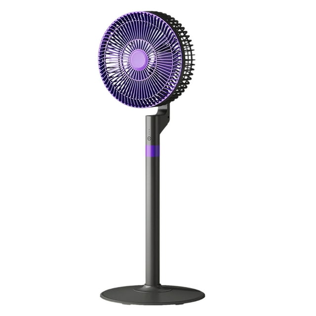 Commercial-Grade USB Rechargeable Floor Fan 3-Speed High Velocity ...